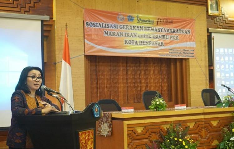Sosialisasi Gemarikan Sasar PKK se-Denpasar, Baik Untuk Kesehatan dan ...