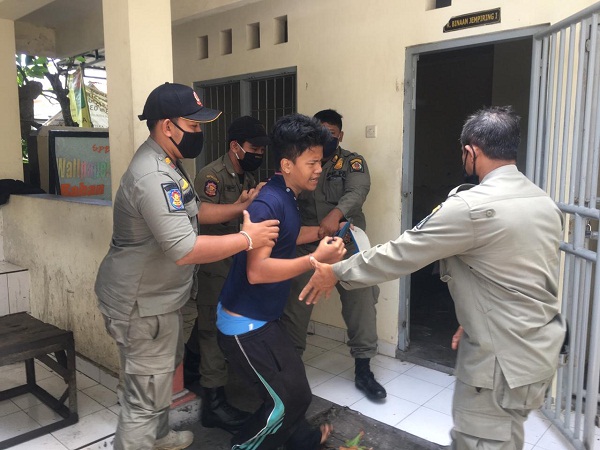 Ganggu Ketertiban Umum, Sat Pol PP Denpasar Amankan Pengamen dan Orang ...